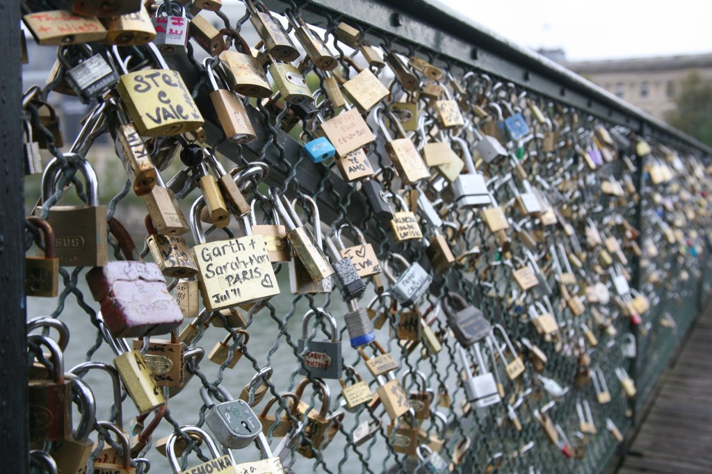 Paris- Love lock bridge – Travel With Laughter